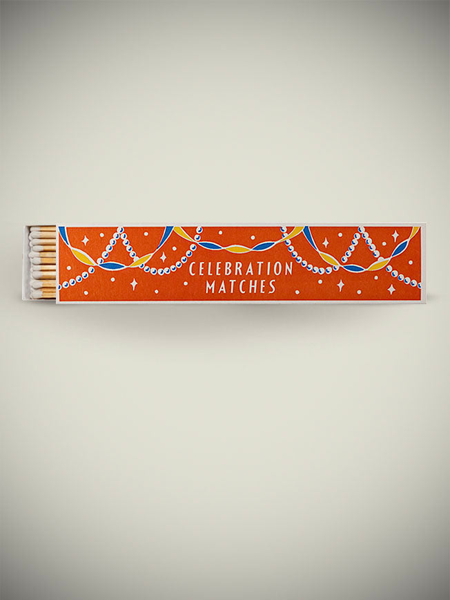Comprar Cajas de Cerillas Largas Celebration Matches | Tartan & Zebra