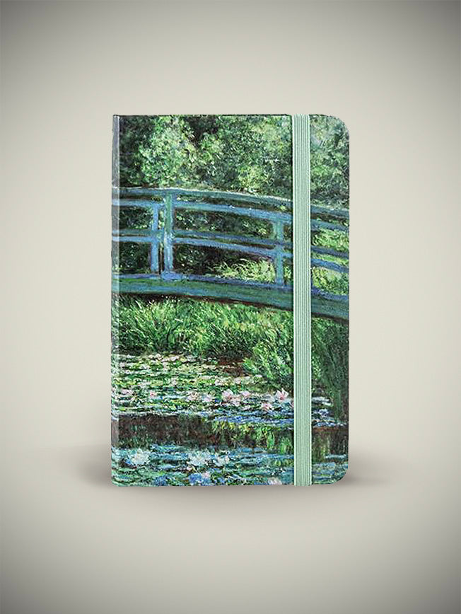 Comprar Cuaderno Pequeño 'El Puente Japonés' - Monet | Tartan & Zebra