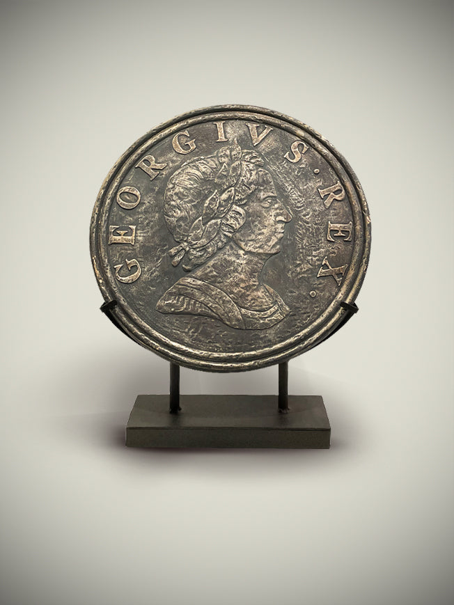 Decorative Replica Coin 'Georgivs Rex & Britannia' | Tartan & Zebra