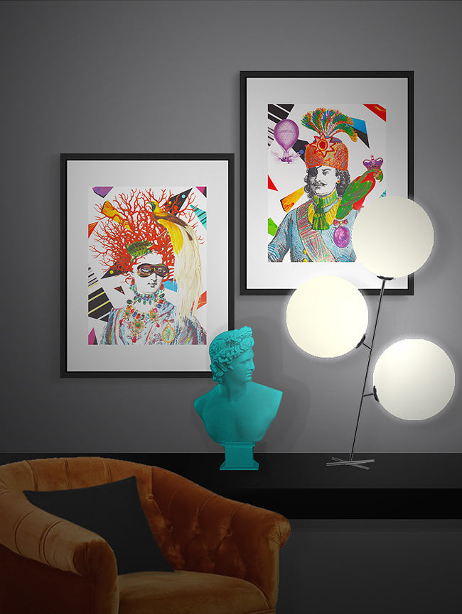Decorative Art Prints 'Eccentric Nobility' | Original Pictures – Tartan ...
