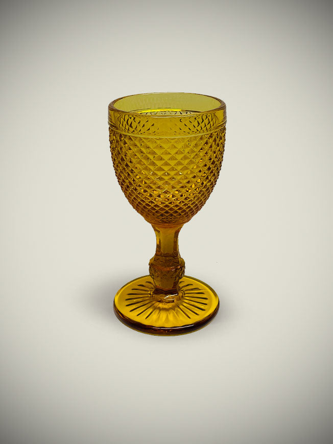 Copas de Cristal Pequeñas 'Toscana' Ambar | El Arte de La Mesa – Tartan ...